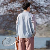 China Outdoor Quick Dry Hiking Long Sleeve T-Shirt, Antibacterial Sun Protection Half Zip Reflective Couple Tees for sale