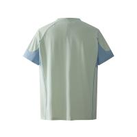 China Men's Color Block Quick Dry Antibacterial Crew Neck T-Shirt, Outdoor Breathable Sports Tee For Fishing Hiking Kayaking Custom OEM ODM for sale