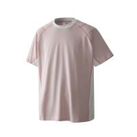 China Custom Men UV Protection Quick Dry Anti-Bacterial Color Block T-Shirt, Rayon Modal Blend Loose Short Sleeve Outdoor Tee For Fishing Surfing for sale