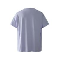 China Custom Men UV Protection Quick Dry Anti-Bacterial Color Block T-Shirt, 34%Cotton 34%Modal 32%Polyester Loose Outdoor Tee For Fishing Surfing for sale