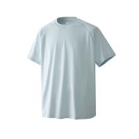 China Custom Men UV Protection Quick Dry Anti-Bacterial Color Block Crew Neck T-Shirt, Loose Outdoor Short Sleeve Top For Fishing Surfing Sports for sale