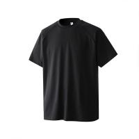 China Custom Men UV Protection Quick Dry Anti-Bacterial Color Block Crew Neck T-Shirt, Loose Outdoor Short Sleeve Top For Fishing Surfing Sports for sale