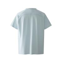 China Custom Men UV Protection Quick Dry Anti-Bacterial Color Block Crew Neck T-Shirt, Loose Outdoor Short Sleeve Top For Fishing Surfing Sports for sale