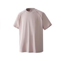 China Custom Men UV Protection Quick Dry Anti-Bacterial Color Block Crew Neck T-Shirt, Loose Outdoor Short Sleeve Top For Fishing Surfing Sports for sale