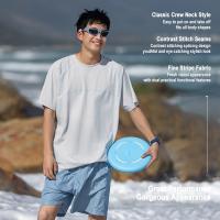 China Summer Moisture Wicking Quick Dry Breathable Lightweight Antibacterial Refreshing Comfort Sports Couple Short Sleeve T-Shirt for sale