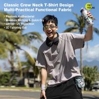 China Summer UPF50+ UV Protection Lightweight Breathable Sun Protection Quick Dry Couple Sports Short Sleeve T-Shirt for sale