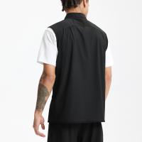 China Custom Men Cycling Windproof Sleeveless Vest, Lightweight Water Repellent Outdoor Running Gilet OEM ODM for sale