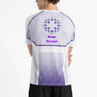 China Custom Quick Dry Mesh Cycling T Shirts Breathable Sports Running Tee Custom Logo OEM ODM for sale