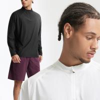 China Men Long Sleeve Half Zip Raglan Cycling Top, Ice Cool Quick Dry Nylon Spandex Sport Tee, Custom Logo & Private Label OEM for sale