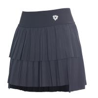 China Summer Quick Dry Anti-Chafing Sports Skorts For Women, Breathable Hip Cover 2 In 1 Yoga Running Tennis Skirt Shorts for sale
