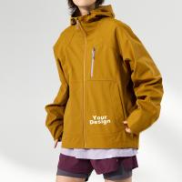 China Men Hooded Soft Shell Hiking Jacket, Windproof Water Repellent Fleece Lined Outdoor Coat, OEM Custom Logo & Private Label for sale