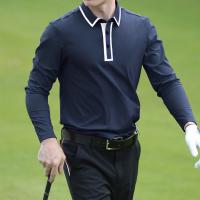 China Men's Long Sleeve Golf Polo Shirts Winter Collared Simple Golf Casual Tops For Men for sale