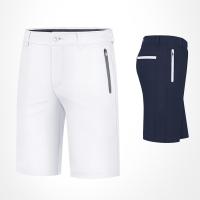 China Custom OEM Straight Fit Men Golf Shorts Quick Dry High Stretch Elastic Waist Breathable Sports Shorts for sale