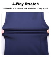 China OEM Custom New Golf Shorts For Men Summer Breathable Stretch Quick Dry Athletic Sports Golf Pants Apparel For Male for sale