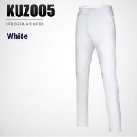 China Custom OEM Men's Breathable Quick Dry Golf Trousers, Elastic Comfort Straight Leg Thin Casual Sports Pants for sale