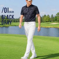 China Custom Logo Men's High Stretch Golf Polo Shirt YF914, 92% Polyester 8% Spandex Quick Dry Short Sleeve Sports Top for sale
