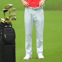 China OEM Custom Men's Stretch Breathable Golf Long Pants Comfort Sports Trousers for sale