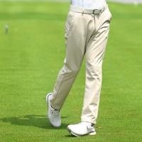 China OEM Custom Men's Stretch Breathable Golf Long Pants Comfort Sports Trousers for sale