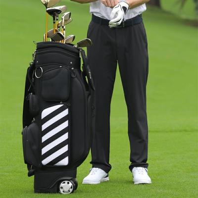China OEM Custom Men's Stretch Breathable Golf Long Pants Comfort Sports Trousers for sale