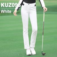 China Women Elastic Slim Fit Golf Pants Custom OEM Casual Sports Long Trousers for sale