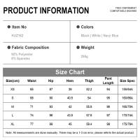 China Custom OEM Women Slim Flare Golf Pants Split Hem Sport Pants Invisible Zipper Pockets for sale