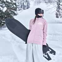 China Unisex Polar Fleece Zip Up Mid Layer Jacket for Ski Outdoor for sale