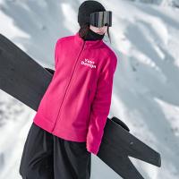 China Unisex Polar Fleece Zip Up Mid Layer Jacket for Ski Outdoor for sale