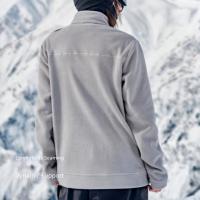 China Unisex Polar Fleece Zip Up Mid Layer Jacket for Ski Outdoor for sale