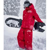 China Unisex Waterproof Windproof Breathable Ski Suit, Outdoor Winter Snowboard Snowsuit with Custom Logo for sale
