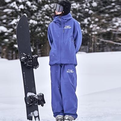 China Unisex Waterproof Windproof Breathable Ski Suit, Outdoor Winter Snowboard Snowsuit with Custom Logo for sale