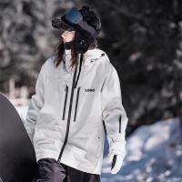 China OEM Custom Couple American Style Snowboard Jacket Waterproof Windproof Thick Warm Winter Ski Outer Coat for sale