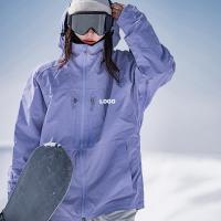China OEM Custom Couple American Style Snowboard Jacket Waterproof Windproof Thick Warm Winter Ski Outer Coat for sale