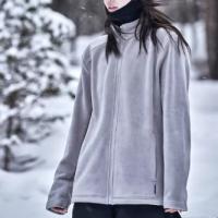 China Custom OEM Polar Fleece Ski Liner Jacket Unisex Thermal Warm Outdoor Mid Layer Inner Top For Men Women for sale