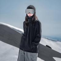 China Custom OEM Polar Fleece Ski Liner Jacket Unisex Thermal Warm Outdoor Mid Layer Inner Top For Men Women for sale
