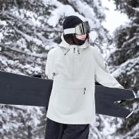 China Custom OEM 3L Waterproof Windproof Snowboard Ski Hoodie Winter Couple Ski Jacket for sale