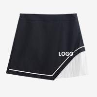 China Customized A-Line Half-Length Breathable Spandex/Polyester Sports Skirt for Women Anti-Glare Golf Clothing Spring/Summer Printed for sale
