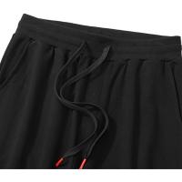 China Customized Design 3D Embroidered Pattern Men's Sweatpants Vintage Style High Quality 100% Cotton Mid Waist Fleece Thickness for sale