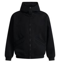 China Unisex Polyester/Cotton Fleece 3D Zipper-Up Oversized Hoodie-Thick Comfortable Stylish Windproof Breathable Winter ODM Fashion for sale