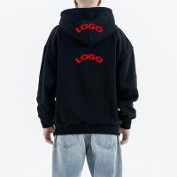 China Chinese Clothing Manufacturer's New Casual Regular Fit Men's Winter Hoodie with 3D Embroidery and Mahjong Print Sportswear for sale