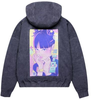 China Customize World's First Art Cartoon Hoodie Replaceable Graphics Supporting Mix-and-Match DIY Customization 100% Cotton Windproof for sale