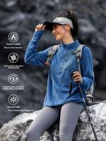 China Outdoor Fleece Zipper Front Sports Hoodie with Stand Collar Breathable Windproof 100% Polyester Oversized Fit Embroidered Unisex for sale