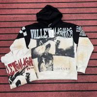 China Men's High Quality Classic Winter Hoodie Stone Washed Pure Cotton Heat Transfer Printing Zipper American Retro Leisure Style for sale