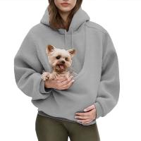China OEM/ODM Wholesale Couple Pet Cat & Dog Bag Hoodie with 3D Embroidery Cartoon Design Winter Fashionable Warm Breathable Windproof for sale