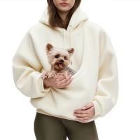 China OEM/ODM Wholesale Couple Pet Cat & Dog Bag Hoodie with 3D Embroidery Cartoon Design Winter Fashionable Warm Breathable Windproof for sale