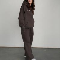 China Women Plus Size Vintage Oversized Hoodie Casual Loose Pullover Sweatshirt Pocket Breathable Print Drop Shoulder Long Sleeve for sale