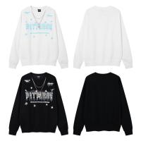 China Custom Blue 3D Hip-Hop Crewneck Knitted ODM Unisex Oversized Breathable 60% Cotton 40% Polyester Autumn Hoodie Digital Printing for sale