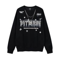 China Custom Blue 3D Hip-Hop Crewneck Knitted ODM Unisex Oversized Breathable 60% Cotton 40% Polyester Autumn Hoodie Digital Printing for sale
