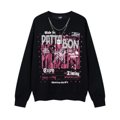 China Oversized Couple Hoodies Euphoric for 3D Heat Transfer Screen Print Breathable Windproof Autumn ODM Comfortable Stylish for sale