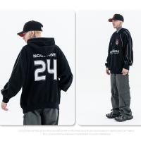China Support Customized Unisex 2025 Autumn Winter Football Club Sports Hooded Sweatshirt Knitted Hoodie Embroidered Oversized for sale