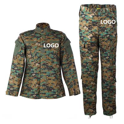 China Customizable Men's Sporty 3D Camouflage Polyester/Cotton Seamless Fusing Quick Dry Workwear Jackets Outdoor Sets Knitted Weaving for sale